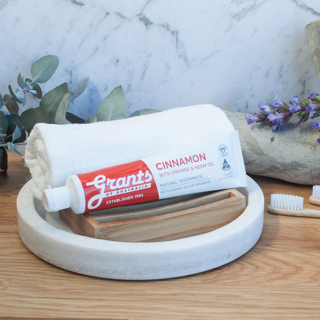 Australian Cinnamon Toothpaste - natural, vegan, fluoride free – Grants of Australia