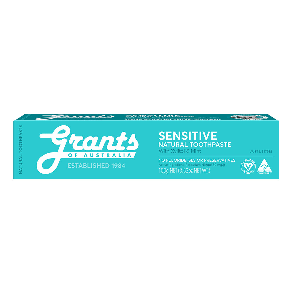 Sensitive Natural Toothpaste | Grants of Australia